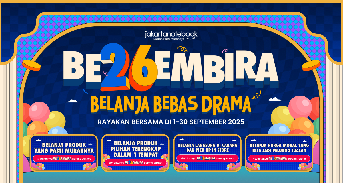 Rayakan BE26EMBIRA Bareng Jaknot, Belanja Bebas Drama. Flash War Xiaomi ...